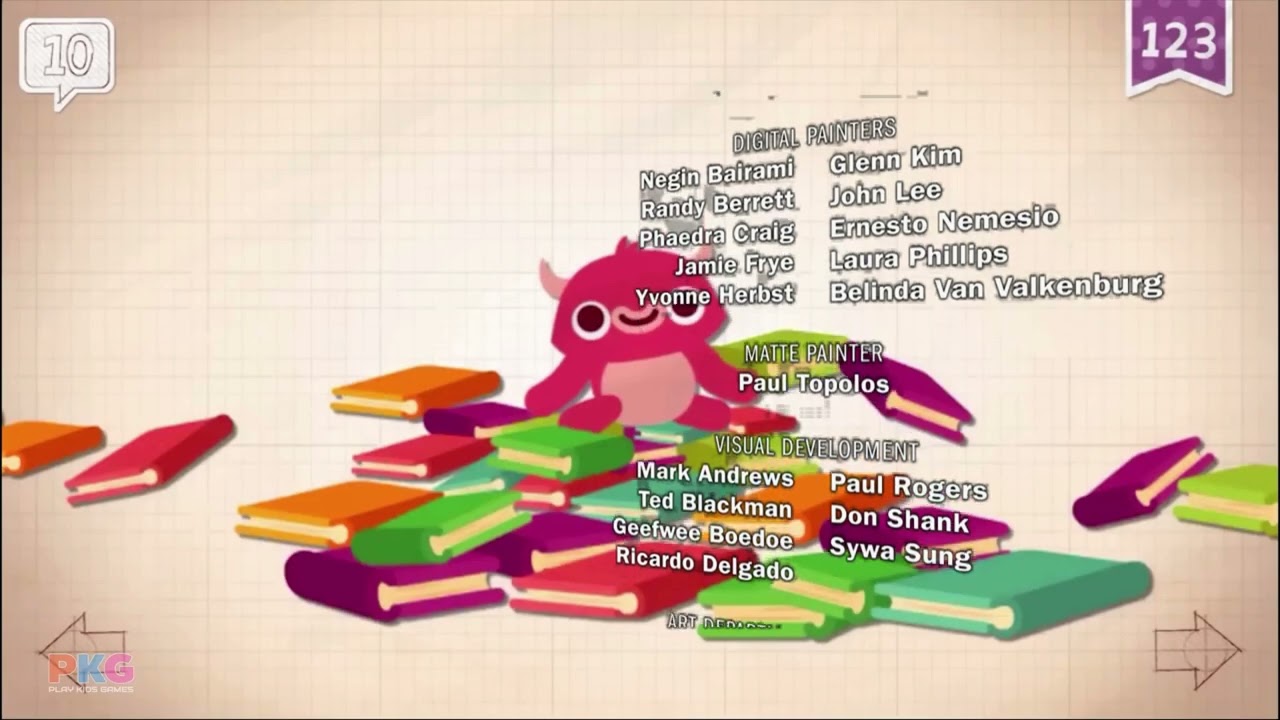 The Incredibles Endless Numbers End Credits (2004-2013)