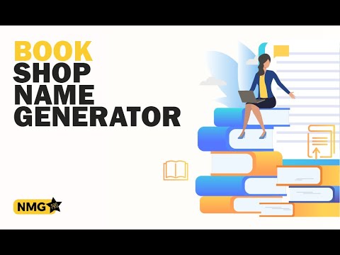 Book Shop Name Ideas ‐ BookStore Name Generator