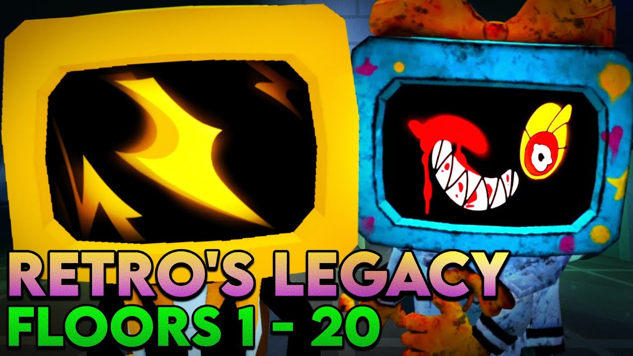 Retro's Legacy - Floors 1 to 20 [Full Walkthrough] - Roblox