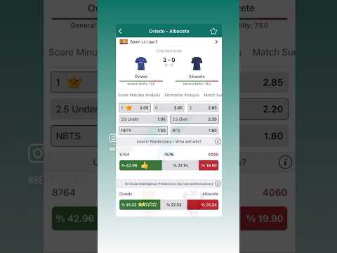 Best Football Predictions & Tips App - 13 October 23