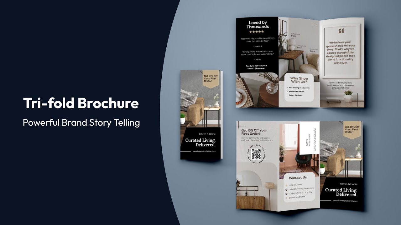 How to Use Trifold Brochures to Tell Your Brand Story | LettrLabs