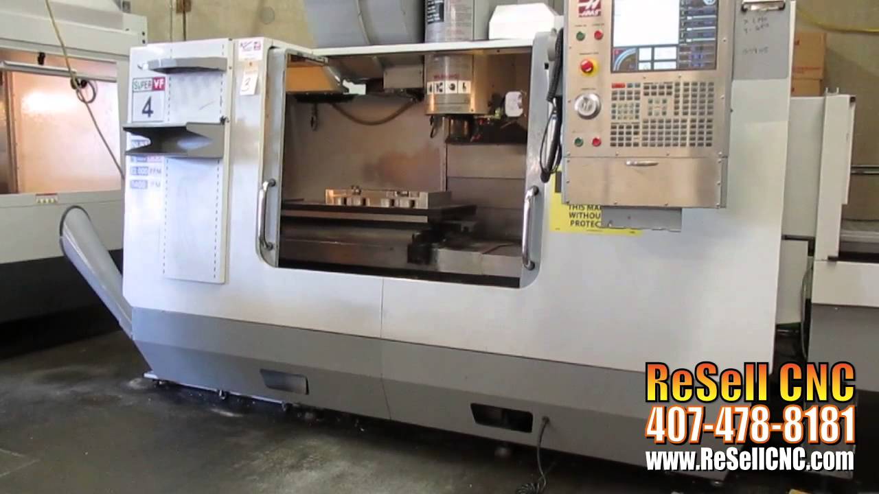 2007 Haas VF4SS CNC Vertical Mill