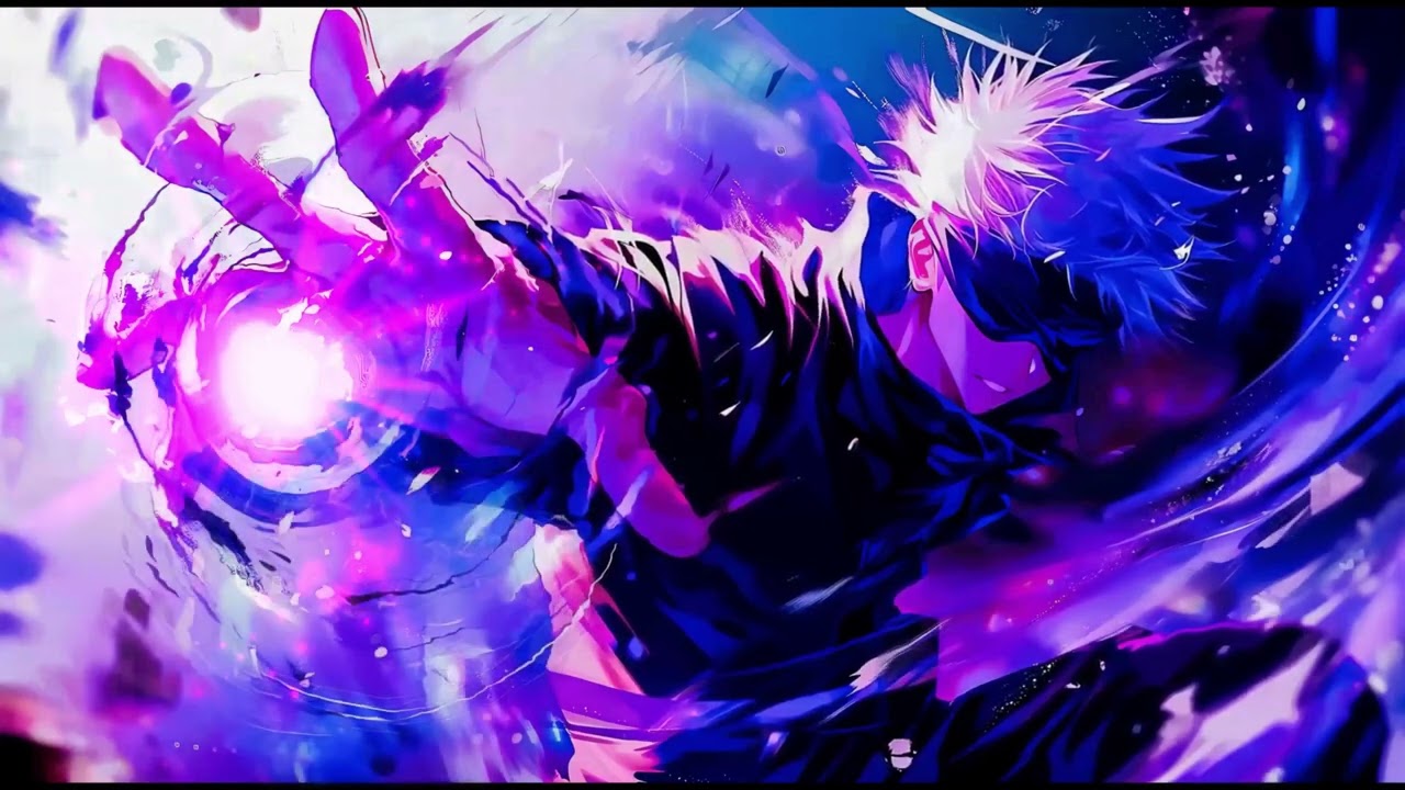 Gojo Hollow Purple Live Wallpaper 4K HD | Jujutsu Kaisen Background for PC