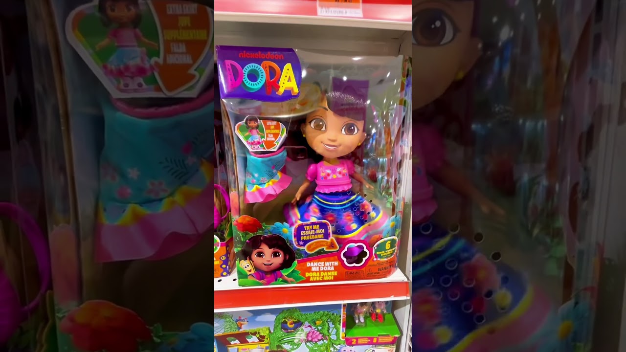 Wow lets dance with me DORA! #toys #nickelodeon #doratheexplorer