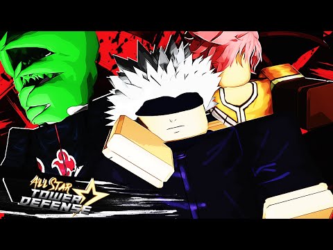 [NEW] 5 Star Natsu , Gojo, Zetsu showcase on All Star Tower Defense | Roblox