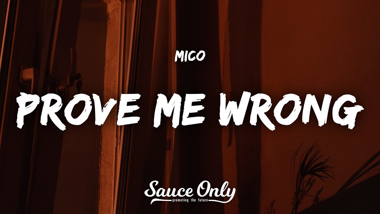 MICO - prove me wrong (Lyrics)