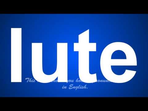 the correct pronunciation of lyes in English.