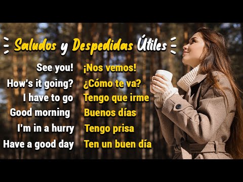 🔴 SALUDOS Y DESPEDIDAS EN INGLÉS MÁS COMUNES CON EJEMPLOS 🌈