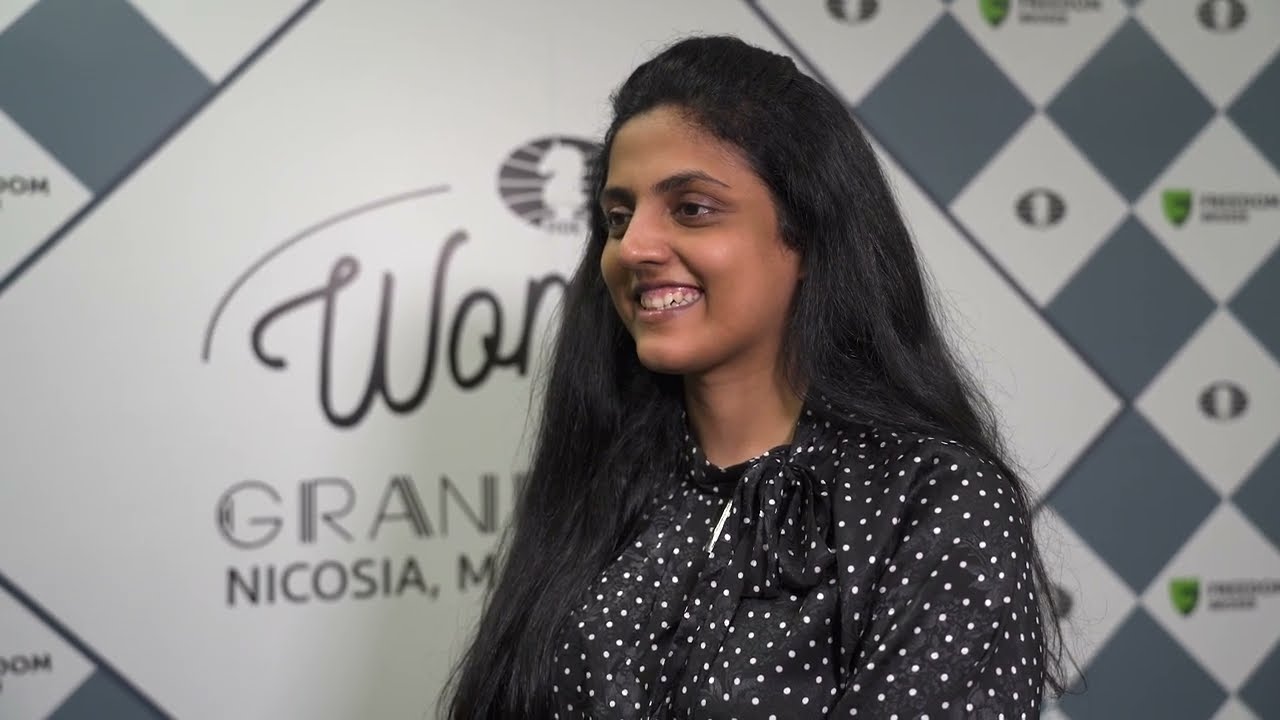 Interview with Harika Dronavalli | FIDE Women's Grand Prix in Nicosia ...