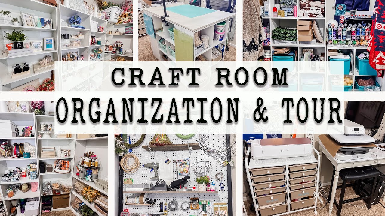 25 Craft Room Organization Hacks You Need to Try!