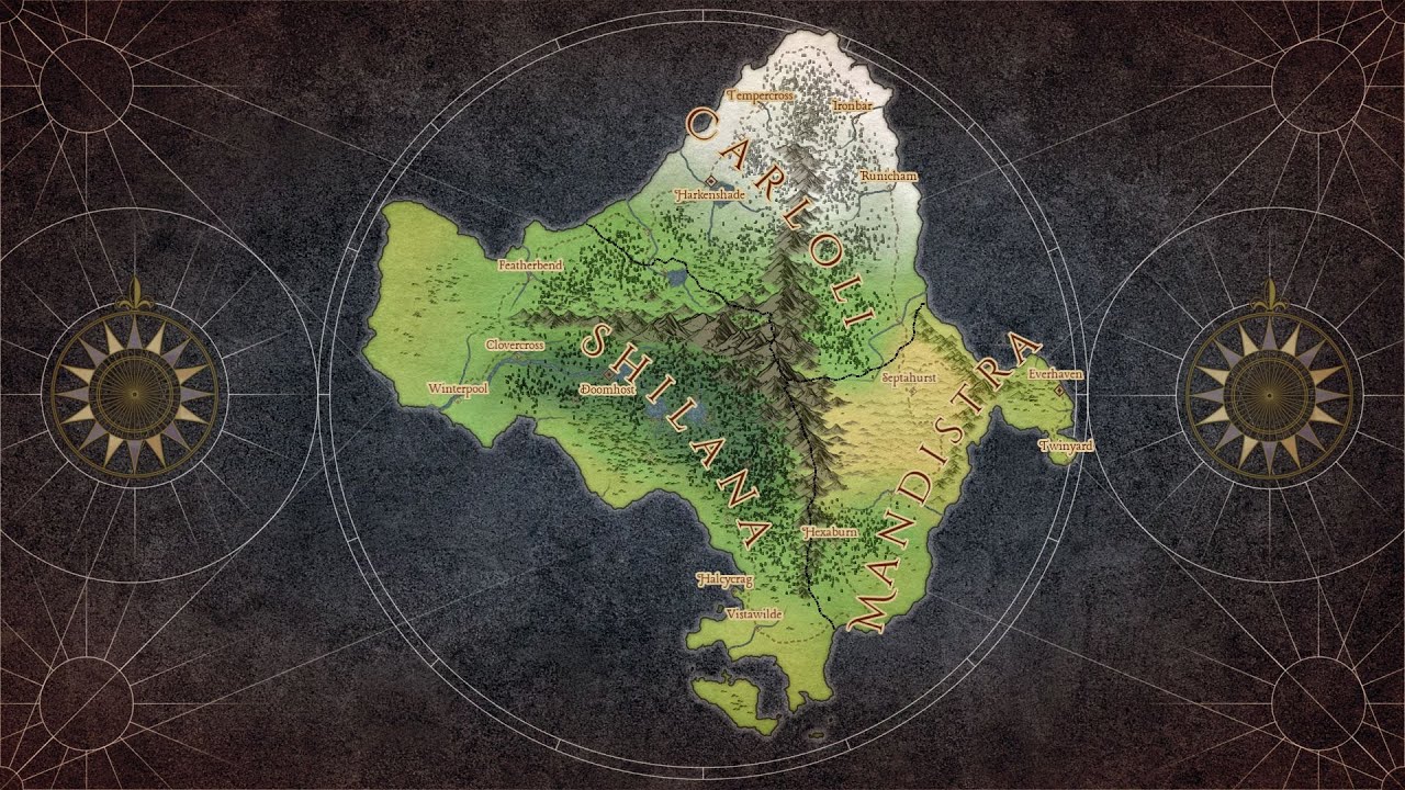 Lakes, rivers and swamp | Basic Wonderdraft Tutorial