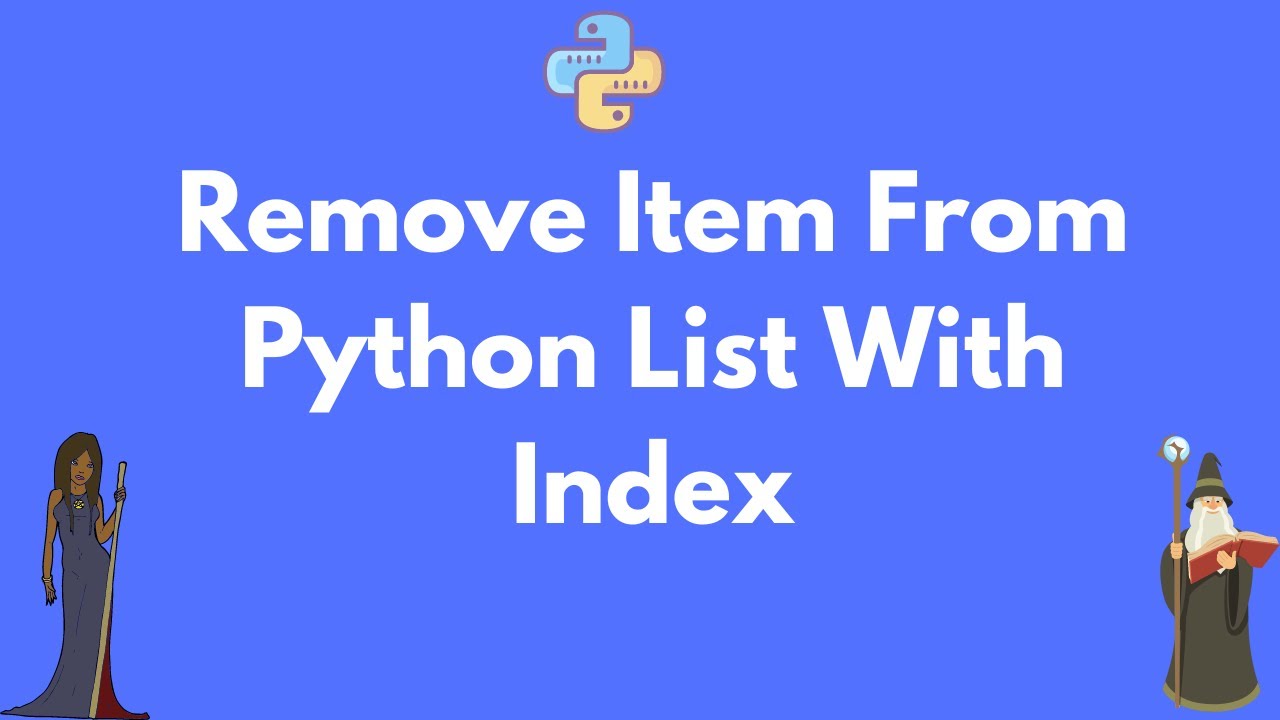 How to remove an element from Python list by index