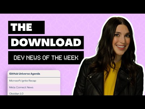 The Download: GitHub Universe Agenda, Microsoft Ignite Recap, Obsidian 1.0 and more