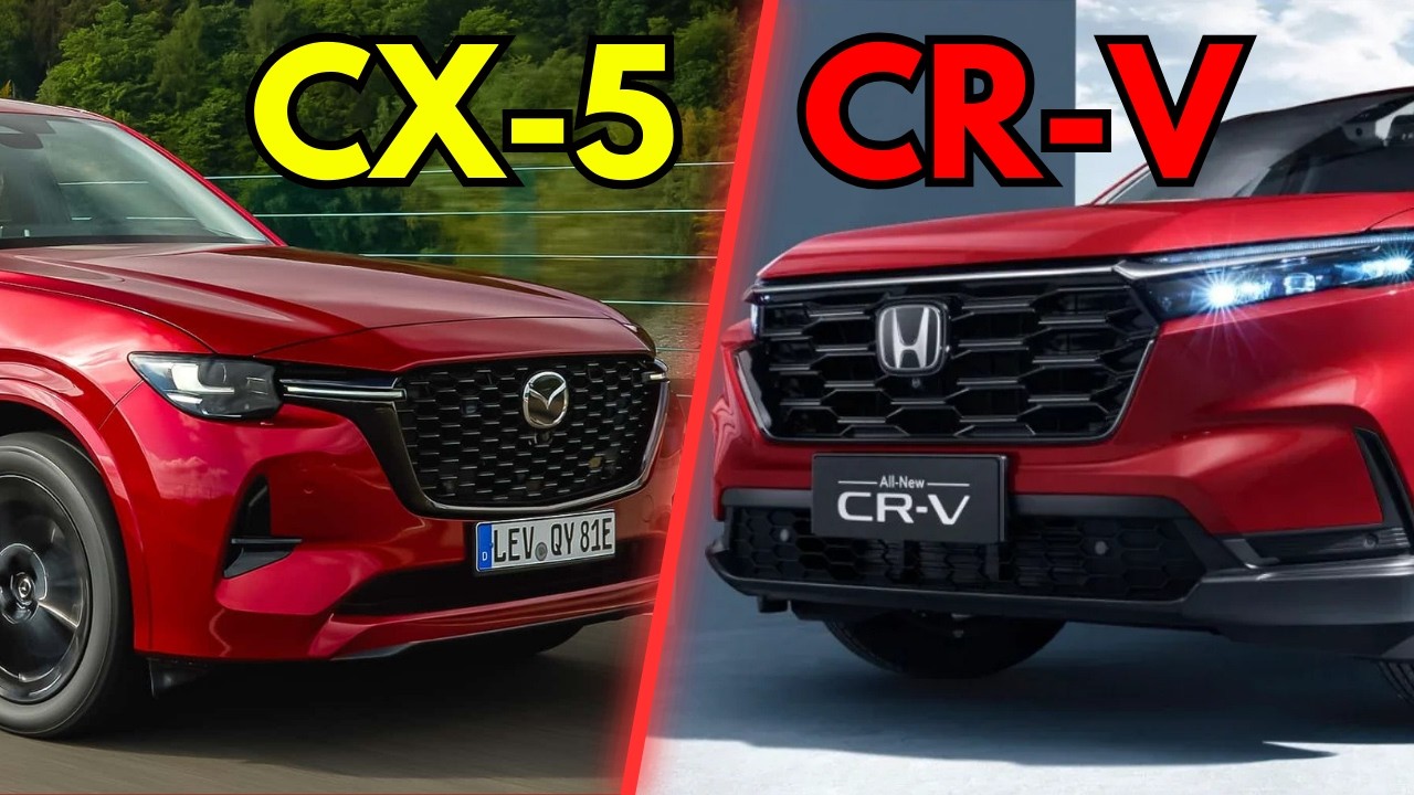 2025 Mazda CX-5 v. 2025 Honda CR-V: Which Compact SUV Is Better Than The Other?