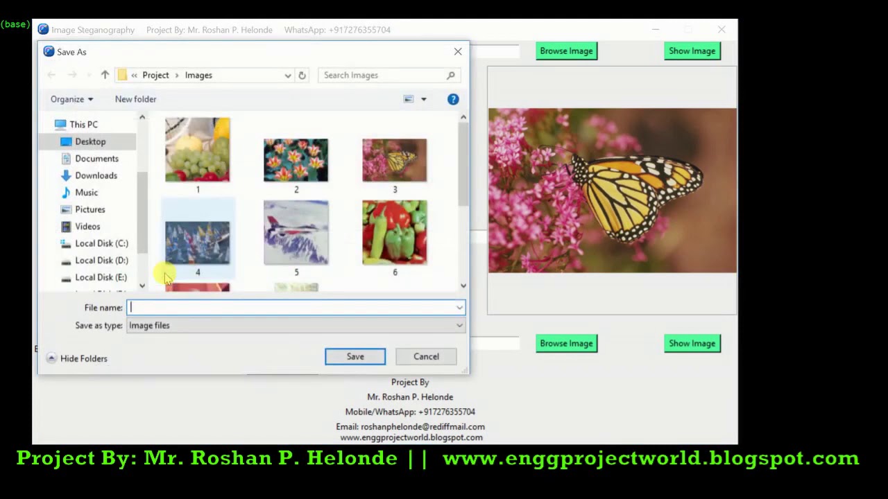 Python Code for Image Steganography Text Hiding In Image Python Project Source Code