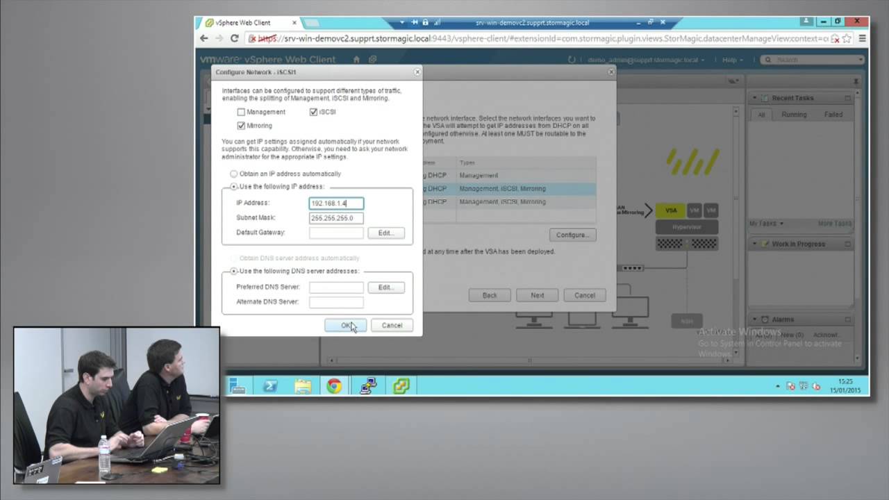 StorMagic SvSAN Deployment Demo