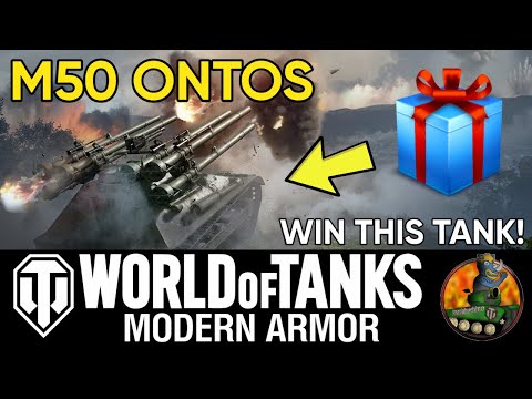 M50 ONTOS GIVEAWAY! II Stealthy Silver Earner! II 7.8k Combined DMG II WoT Console Allegiance Season