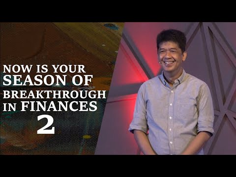 NOW IS YOUR BREAKTHROUGH IN FINANCES PART 2 | Rev. Ito Inandan | JA1 Rosario
