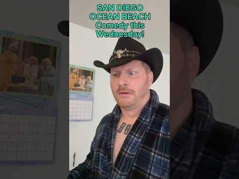 San Diego Ocean Beach standup comedy show dog friendly date night free Wednesday 8pm