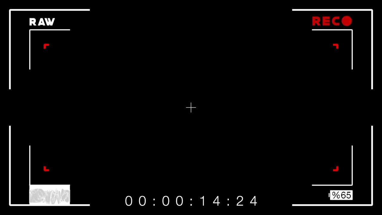 Video Camera Recording Frame Black 4