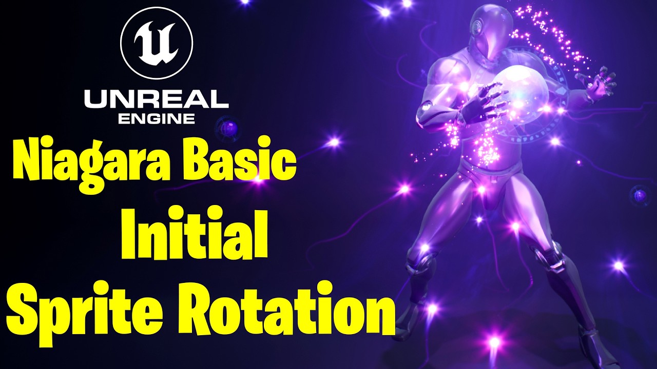 UE5.3 Niagara Basic | Initial Sprite Rotation | #20