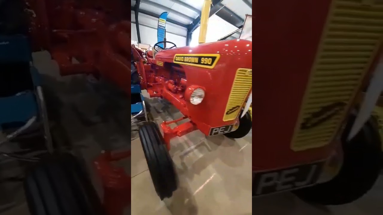 David brown tractors at tractor world 2025 #cropculture #farming #davidbrown #tractor