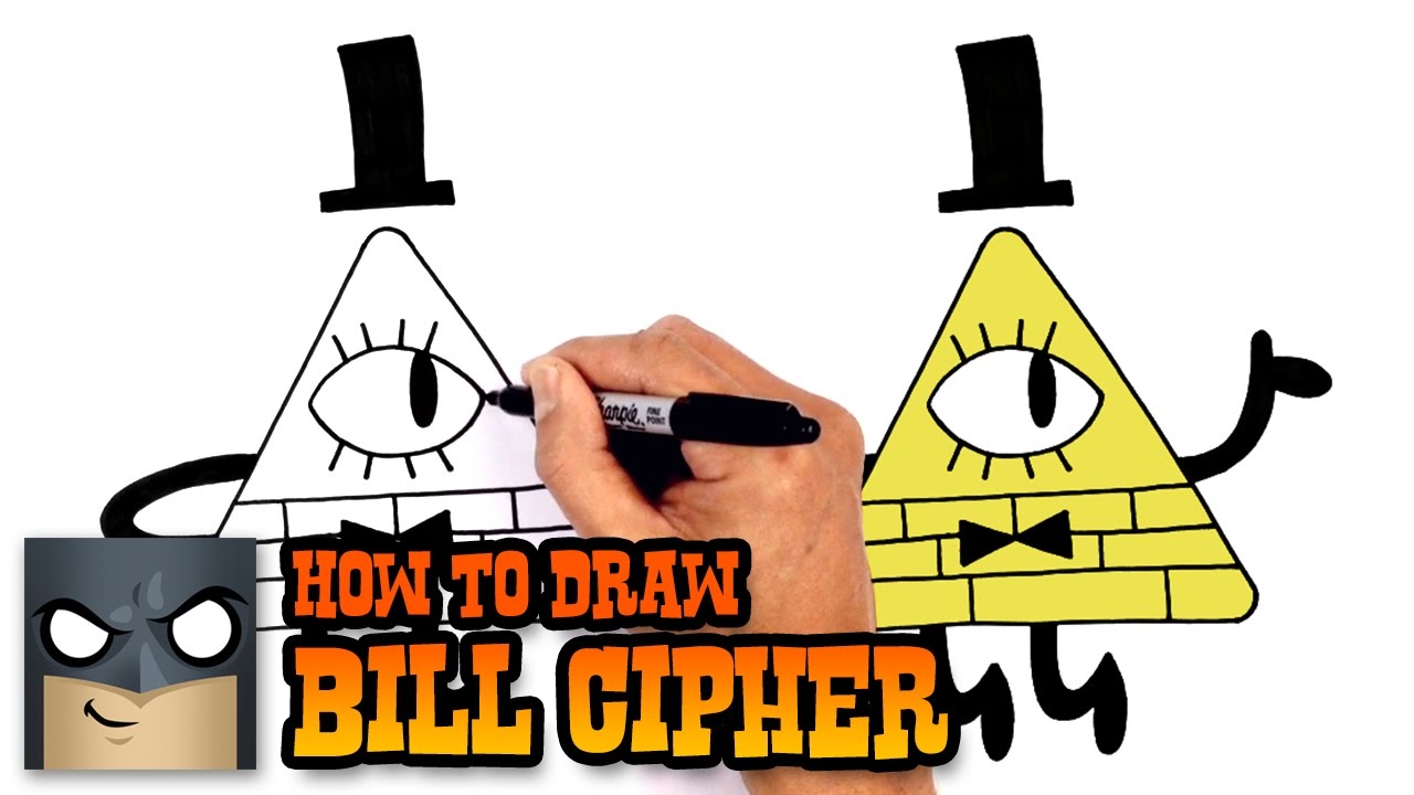 How to Draw Bill Cipher | Beginner Drawing Tutorial (Step-by-Step)