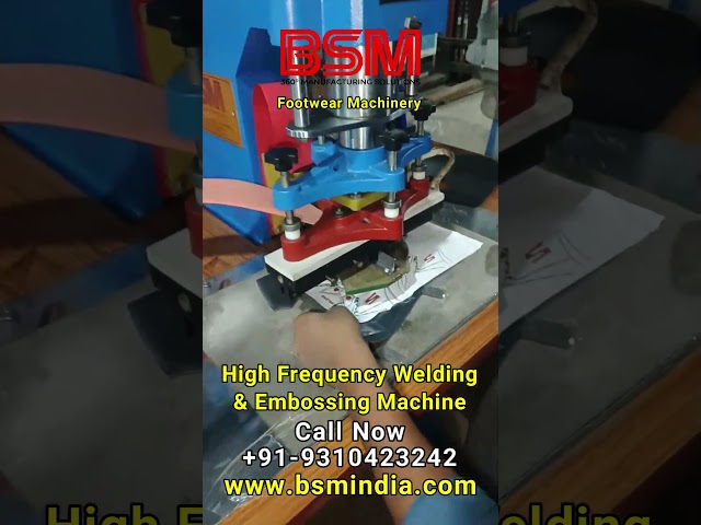 High Frequency Welding & Embossing Machine - High Frequency Welding ...