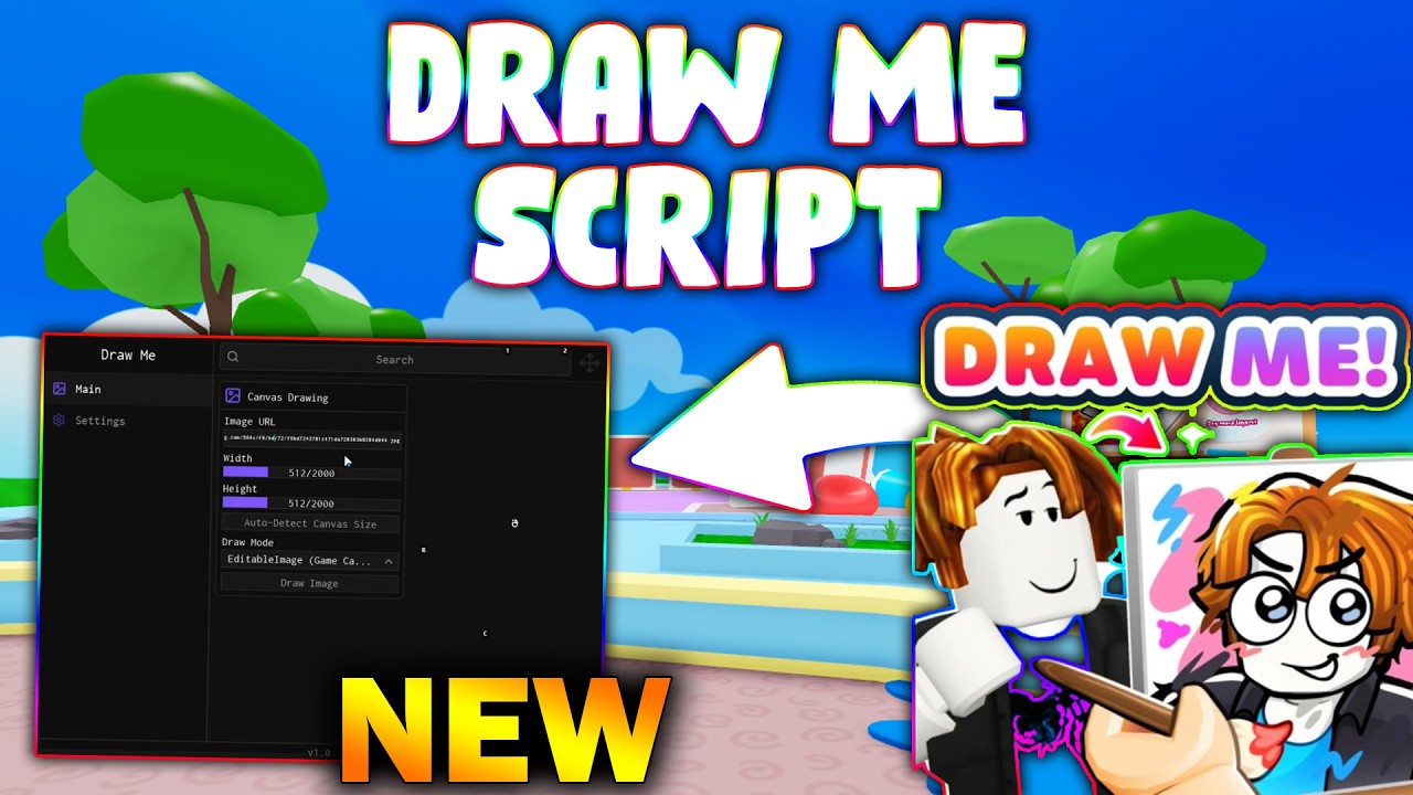 *NEW* Draw Me! Script (PASTEBIN 2026) ( AUTO DRAW )