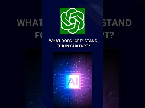What does "GPT" stand for in ChatGPT? #quiz #chatgpt