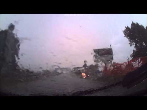 Heavy Rain in Sofia Bulgaria