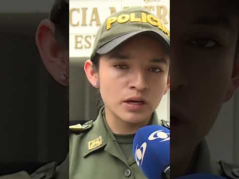 Así fue como la patrullera que frustró robo en #Cali enfrentó a los delincuentes #shorts