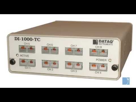 Introducing the DI-1000TC Thermocouple Data Acquisition System