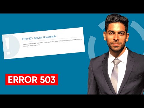 503 Service Unavailable Error Wordpress (Fix)