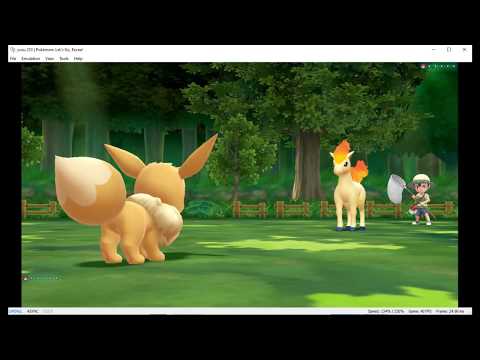 Pokémon Let´s Go Pikachu Evee Mods yuzu Trainers have random Pokemon