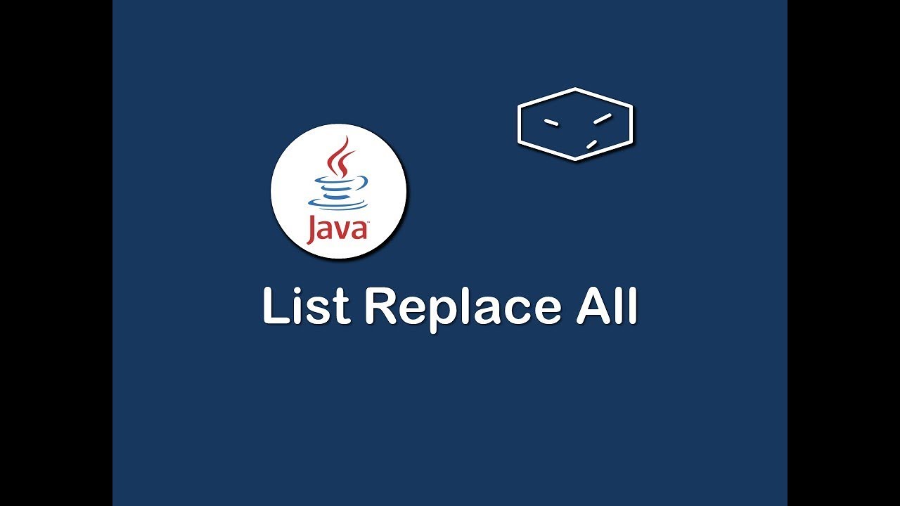 list replace all in java