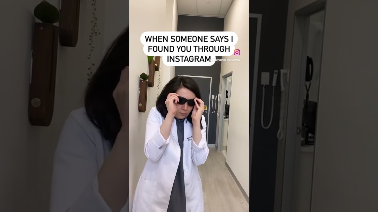 When Someone Says I Found You Through Instagram 👀 #workplace