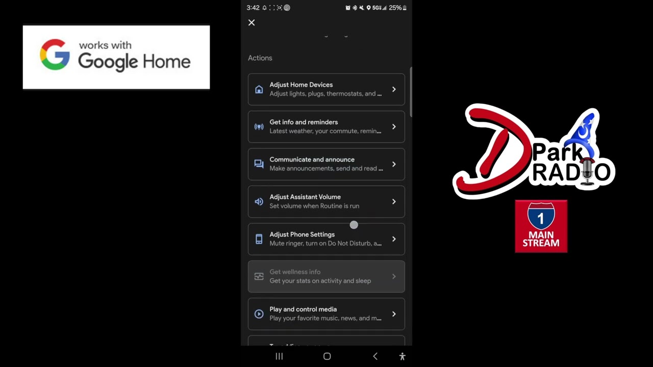 How To Listen To DParkRadio Ch1 on Google Home Easily!