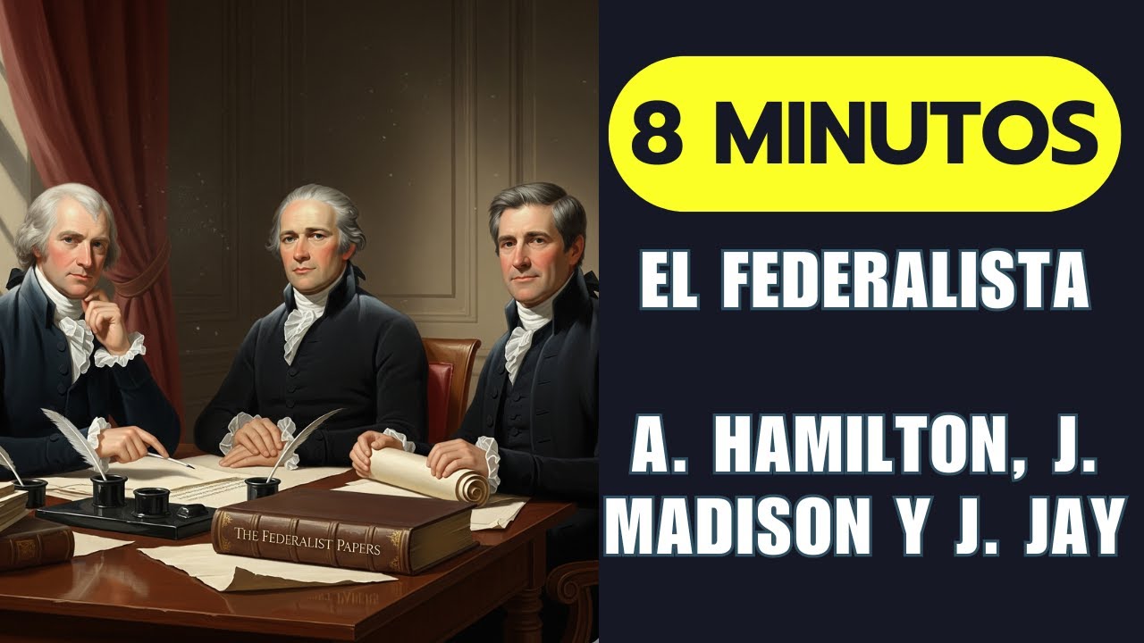 The Federalist Papers by Hamilton, Madison, and Jay, explained in 8 minutes