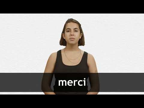 How to pronounce MERCI in French