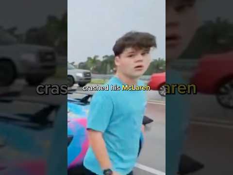This YouTuber Crashed His Car Live in Front of 180,000 People 😳 #cars #jackdoherty