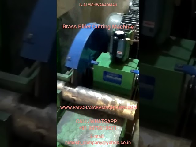 Billet Cutting Machine Manufacturer from Jamnagar