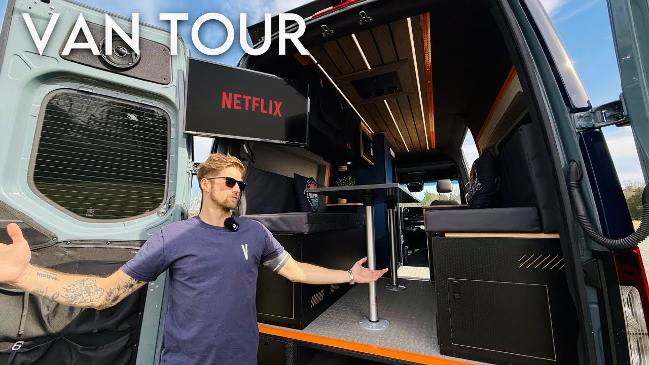 This Amazon Van Is an Off-Grid-Ready Camper Designed for Disaster ...