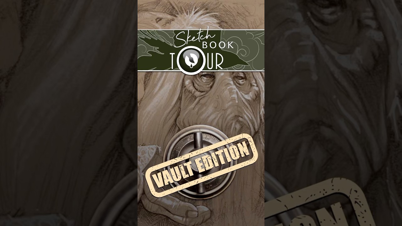 The VAULT EDITION Sketchbook Tour You Requested (I Can’t Believe I Found These)
