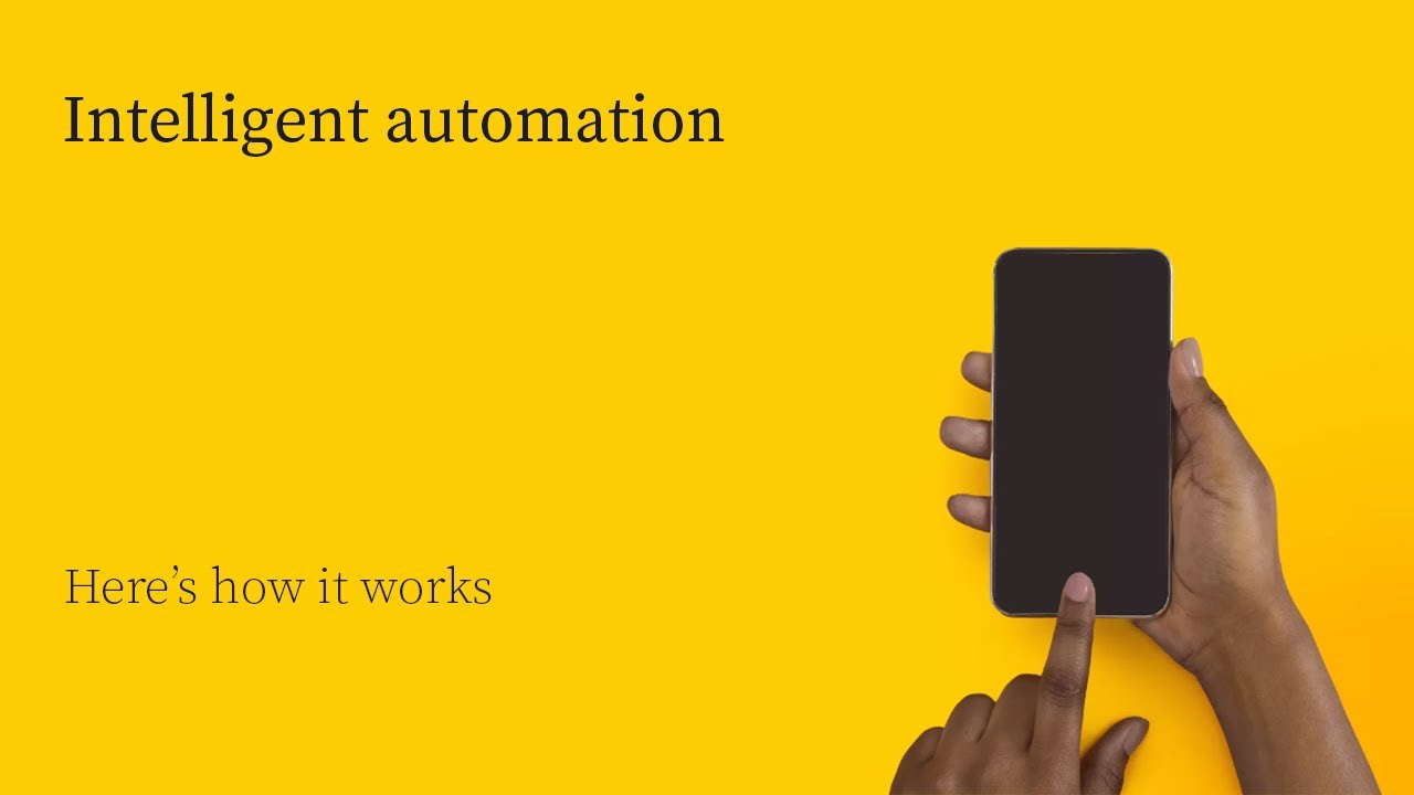 Intelligent Automation - automate business process with AI and RPA