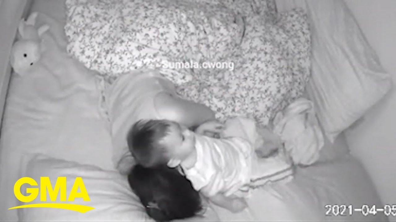 Energetic toddler won’t let mom sleep l GMA
