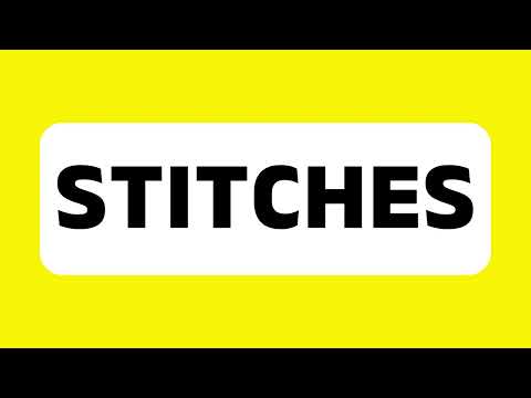 How to Pronounce Stitches (Surgical or fabric closures; also refers to pain from injury) Correctly
