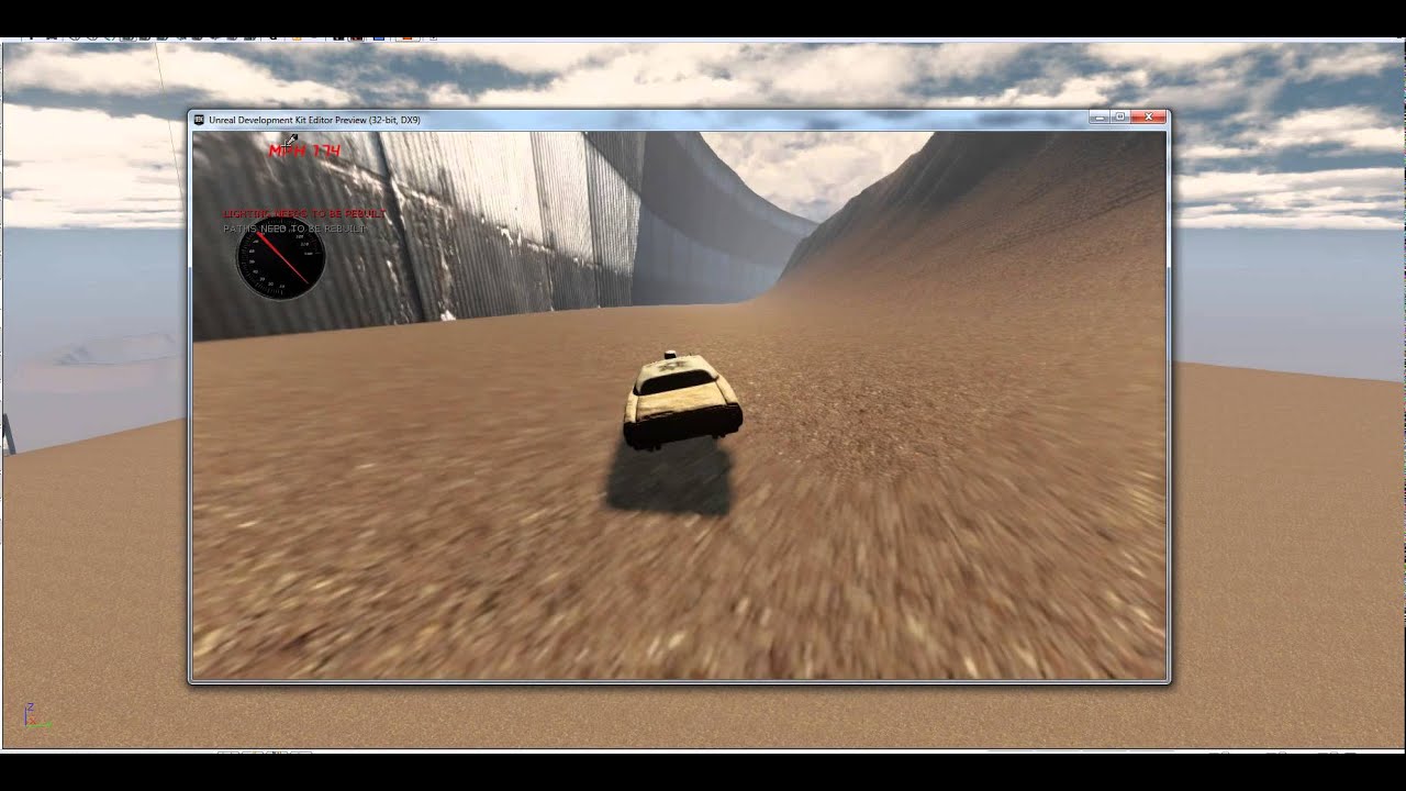 UDK Vehicle Testing