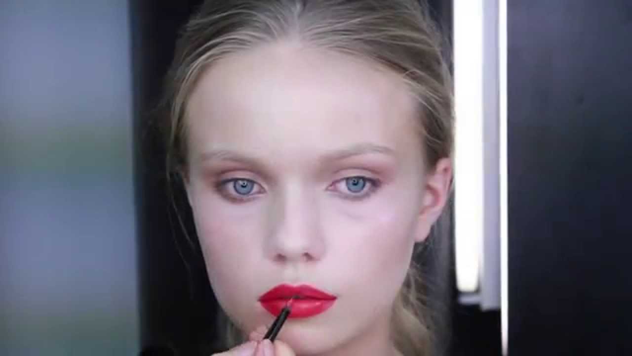 How to do a easy red lip
