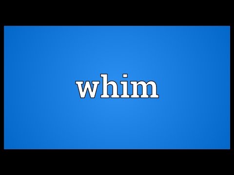 Whim Meaning